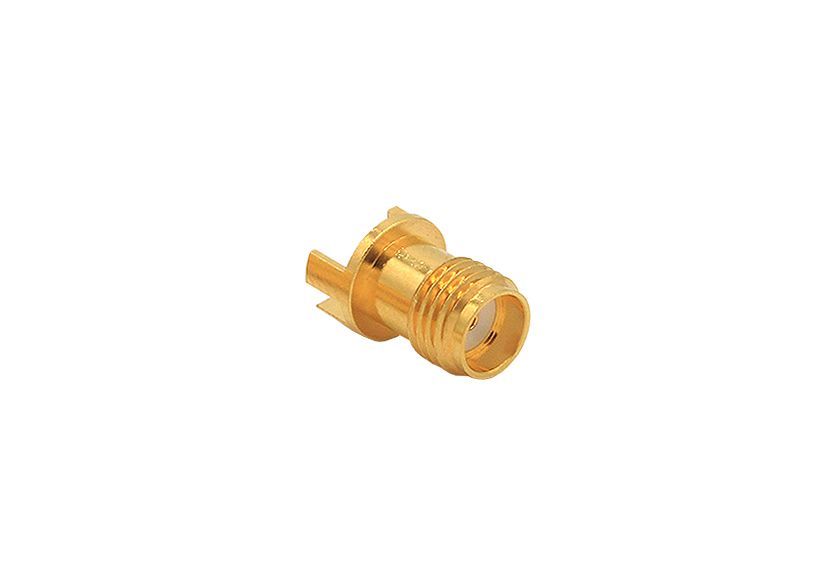 SMA Jack Edge Launch RF Connector, PCB Thickness